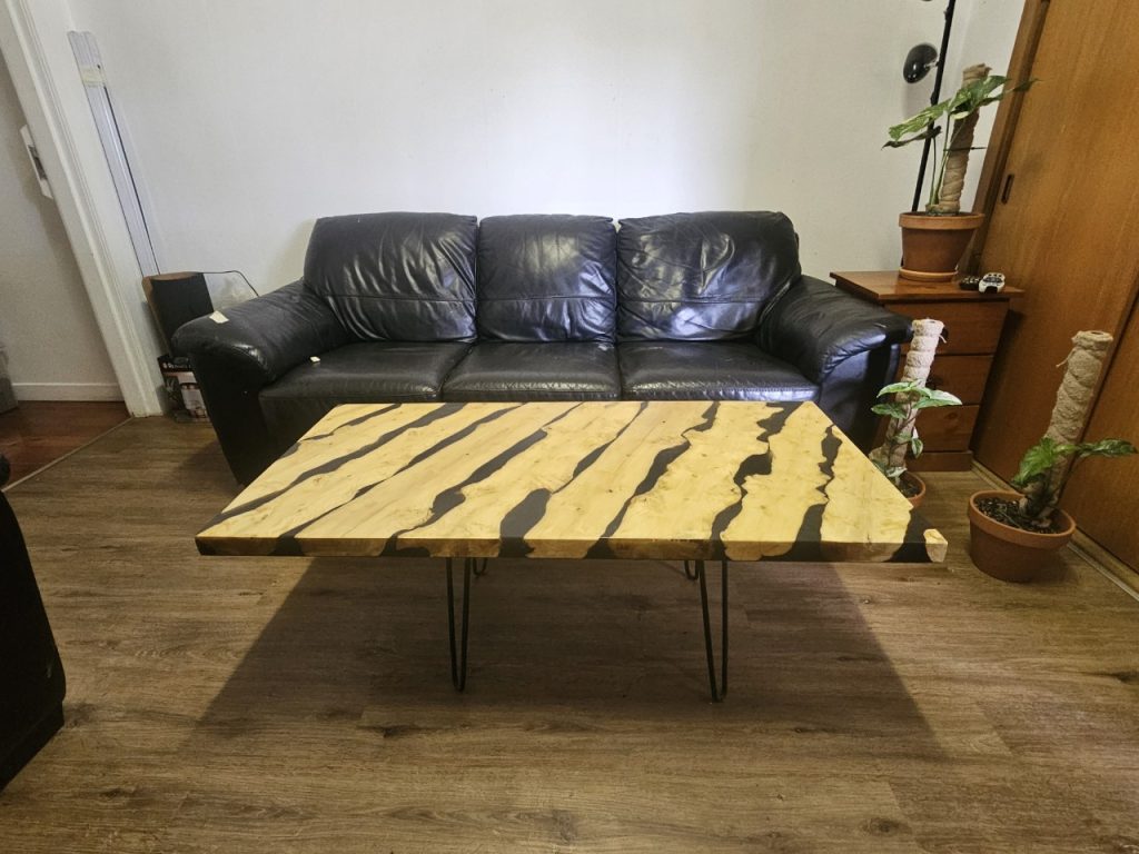Tiger Skin Design Coffee Tree Table. L1200mm x W600mm x H450mm - Vietnz ...